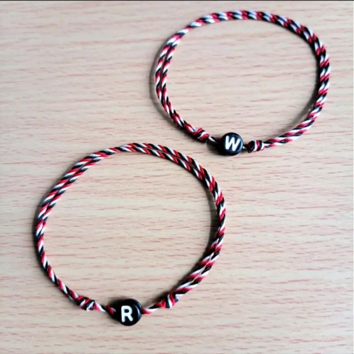 Gelang Tridatu Bali Asli Inisial / Gelang Tridatu Bali Asli Huruf ...