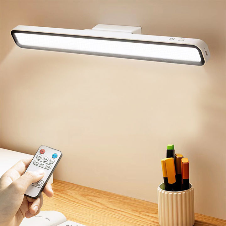 Hanging Desk Lamp Magnetic LED Light, Table Lamp USB Rechargeable ...