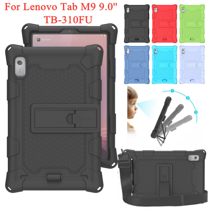 For Lenovo Tab M9 9.0 INCH tablet case TB-310FU soft silicone stand ...