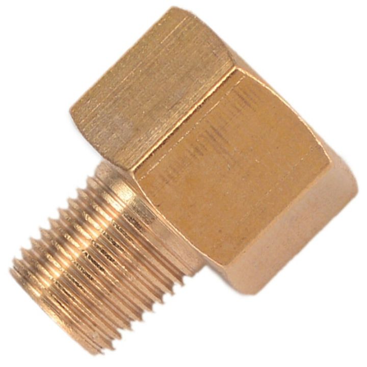 Brass BSP-NPT Adapter 1/8" Male BSPT to 1/4" Female NPT Brass Pipe ...