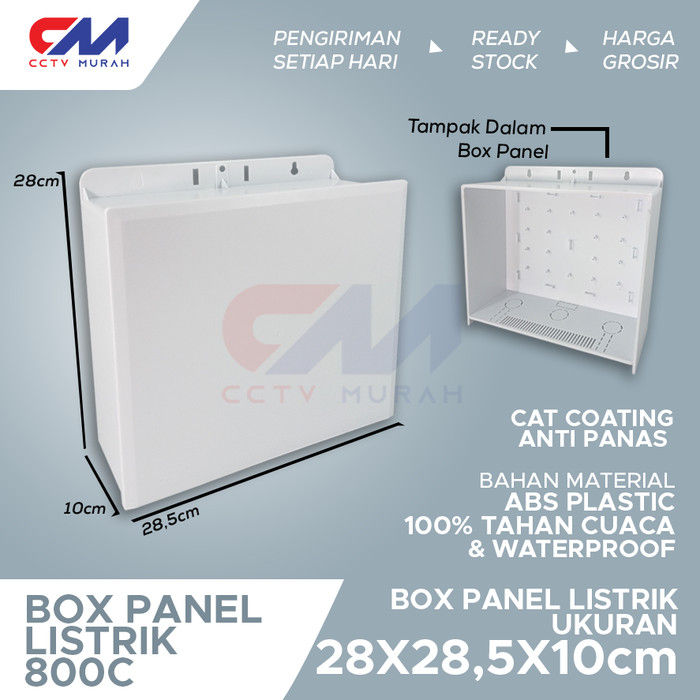 BOX PANEL LISTRIK OUTDOOR 800 || PANEL LISTRIK WATERPROOF | Lazada ...