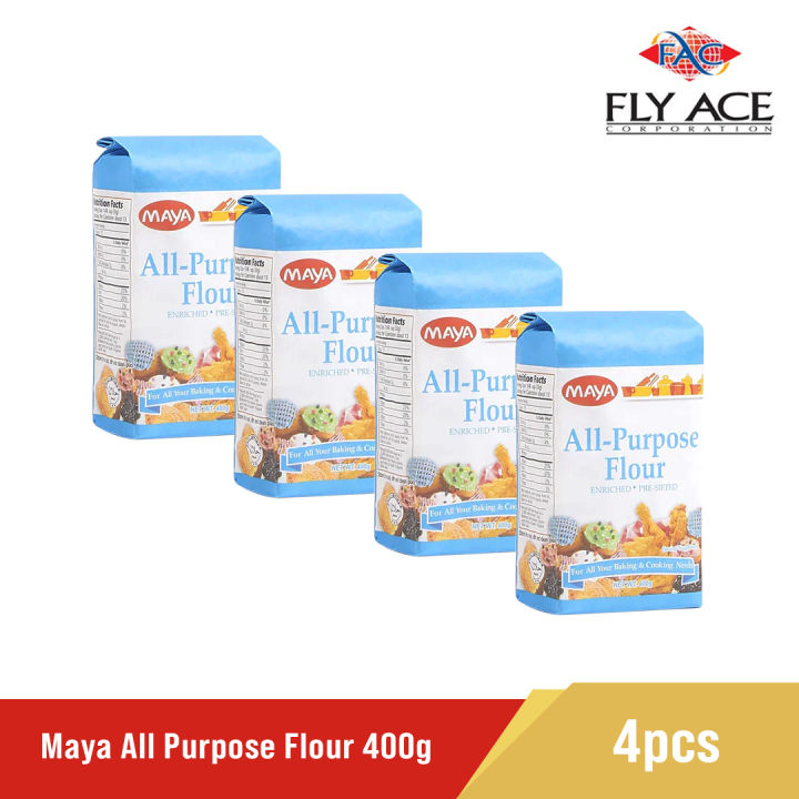 Maya All Purpose Flour 400g x4 | Lazada PH