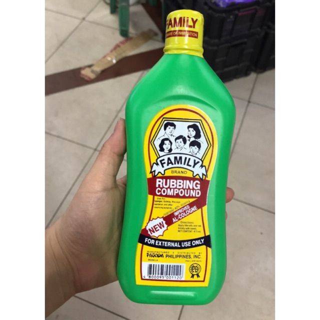 Rubbing compound 40% Alcohol family brand. (60ml/180ml/473ml). | Lazada PH