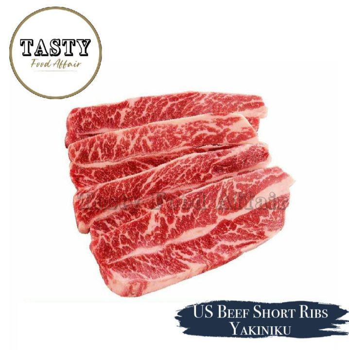 Tasty Food Affair US Boneless Short Ribs Yakiniku (500G) | Lazada Singapore