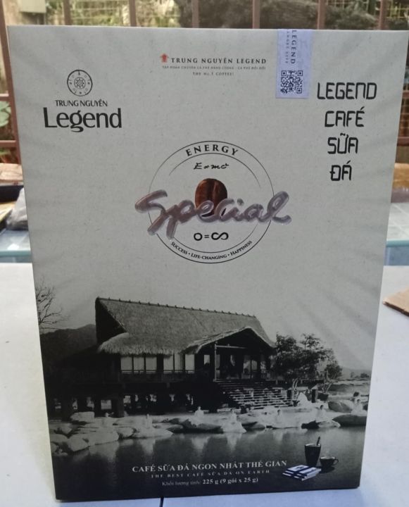 Trung Nguyen Legend Cafe Sua Da Special , (Iced Milk Coffee) 9 x 25g ...