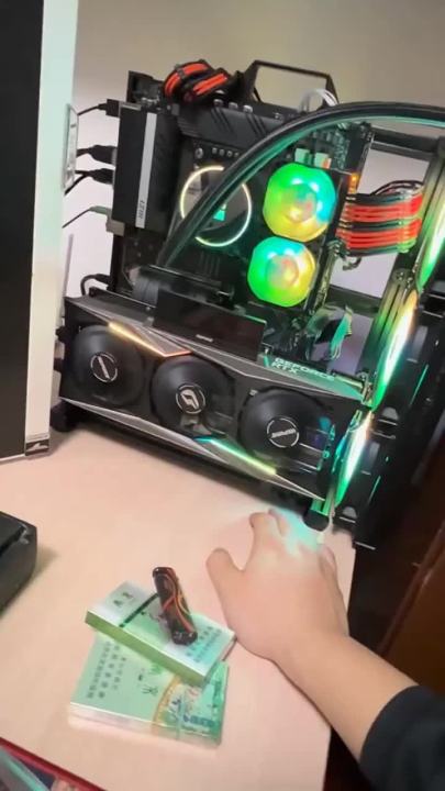 Open Type Computer Case Frame,Vertical Chassis Shelf, DIY Desktop ...