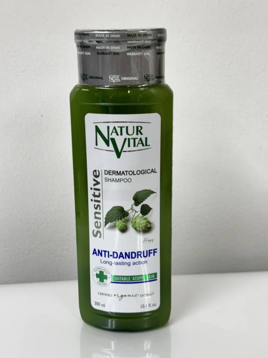 Natur Vital Anti Dandruff Shampoo 300ml | Lazada PH