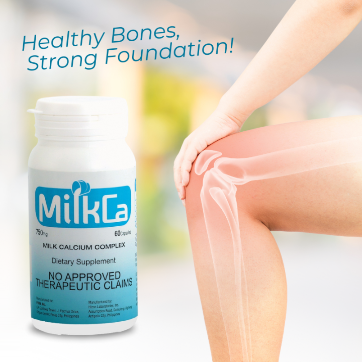 Pampatibay ng Buto I FERN MilkCa Milk Calcium Complex 60 Capsules ...