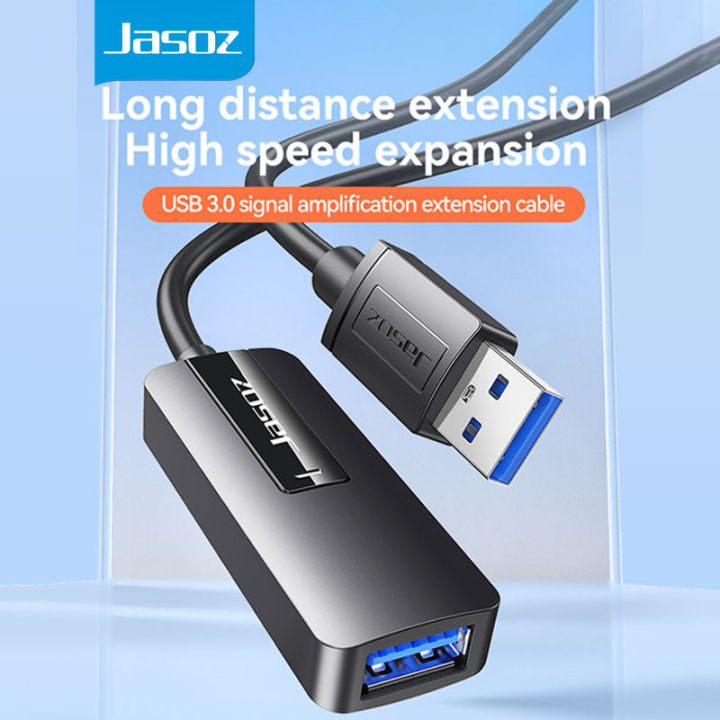 Jasoz USB 3.0 USB AM-AF Extension ตัวผู้เป็นตัวเมีย รุ่น Male to Female ...
