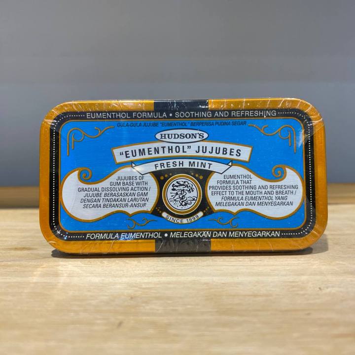 Hudson's Eumenthol Jujubes Fresh Mint | Lazada