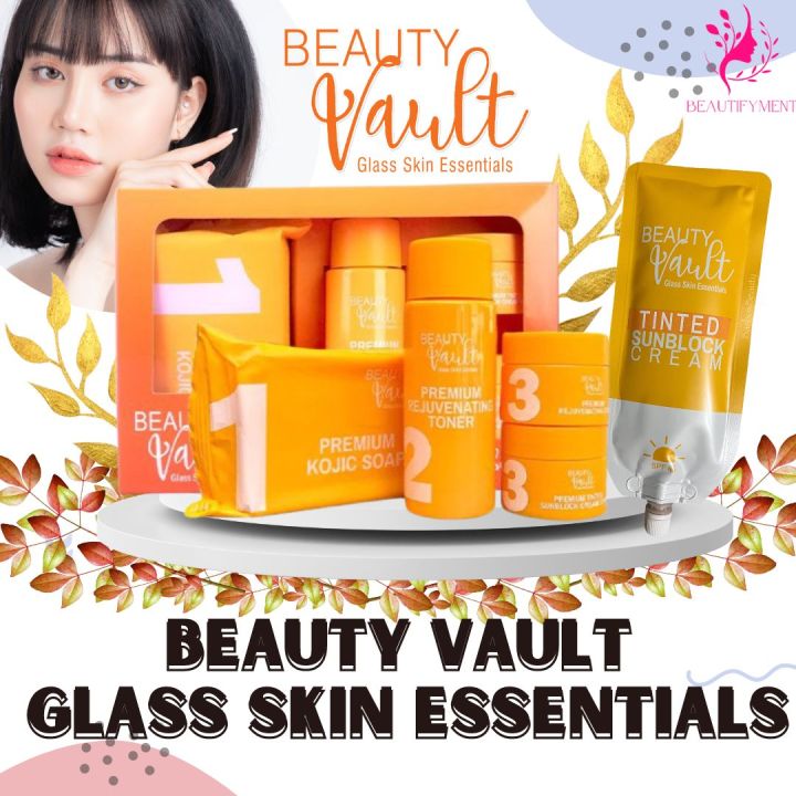 Beauty Vault Glass Skin Essentials Premium Rejuvenating Set Original ...
