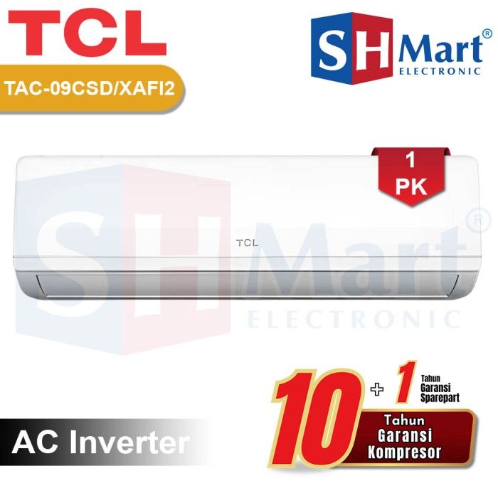 Ac Tcl 1 PK Inverter TAC-09CSD/XAFI2 Eco Mode Turbo Cooling Garansi Resmi | Lazada Indonesia