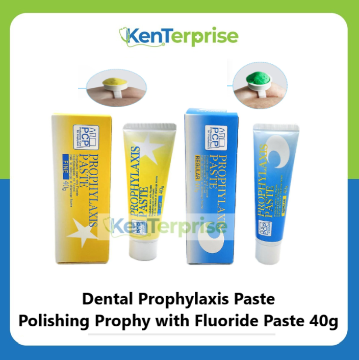 Dental Prophylaxis Prophy Paste Polishing with Fluoride Paste 40g ...