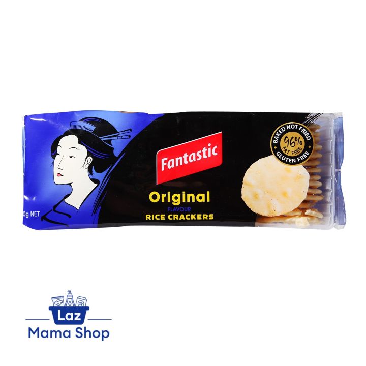 Fantastic Original Flavour Rice Crackers (Laz Mama Shop) | Lazada Singapore