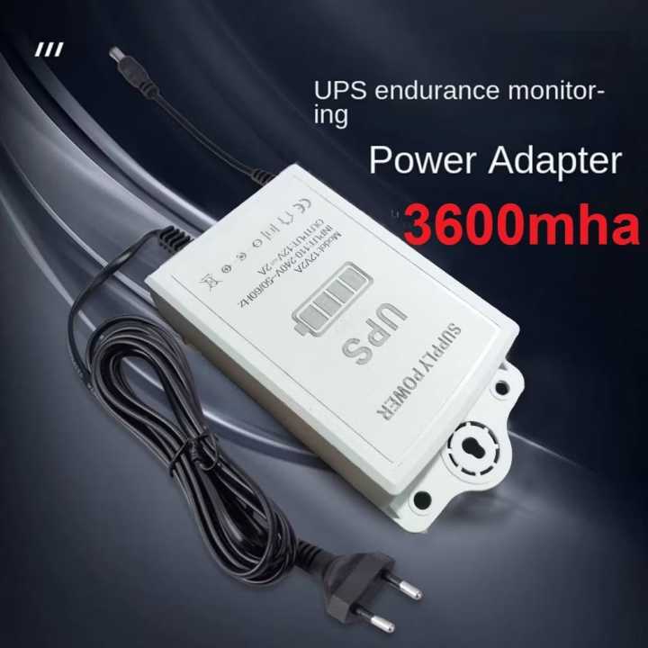 Mini UPS 12V Mini UPS 12V 2A Uninterruptible Continuous Power Supply ...
