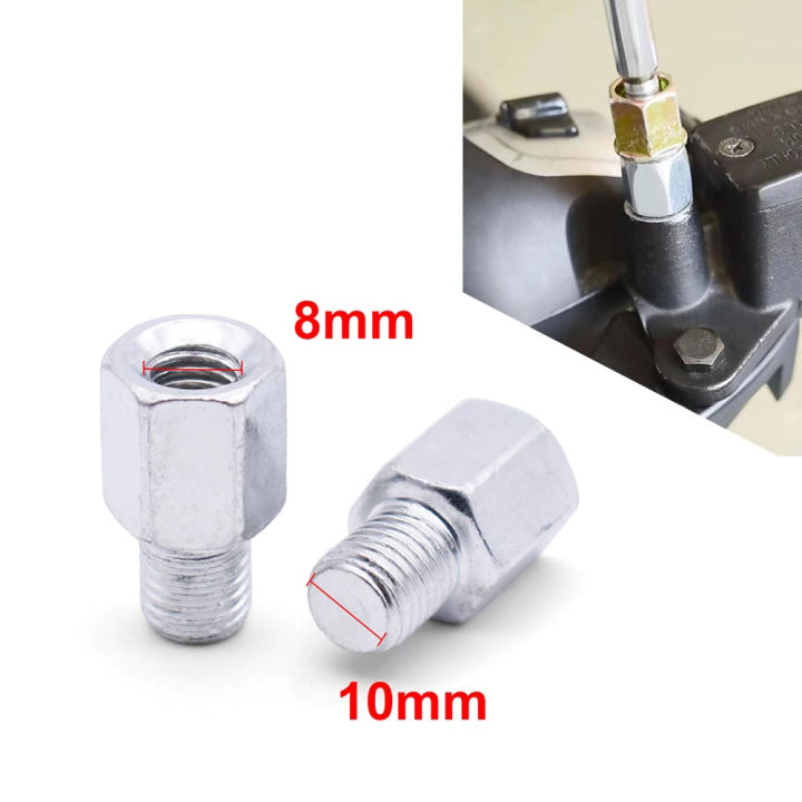 ZOATAAL Motorcycles Accessories Silver Changing Screw Clockwise Right ...