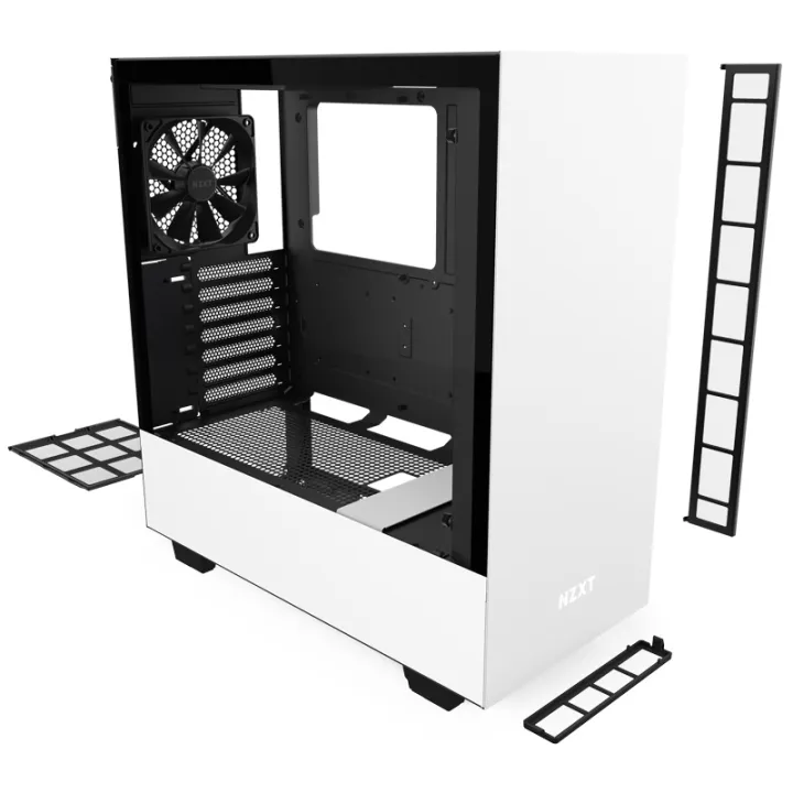 NZXT En Jie H510 white chassis tower 280 cold row simple typec ...