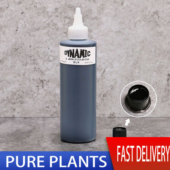 Professional Black Tattoo Ink For Body Painting Art Natural Plant Micro ...