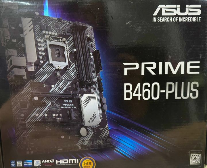 MAINBOARD (เมนบอร์ด) 1200 ASUS PRIME B460 PLUS มือสอง ประกันไทย ...