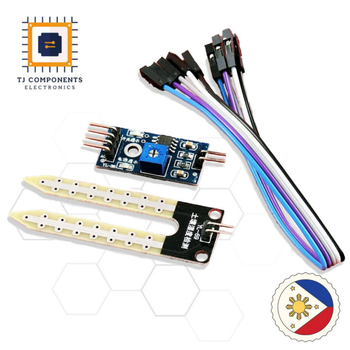 Soil Sensor Moisture Hygrometer Module PCB For Arduino Pi Raspberry | Lazada PH