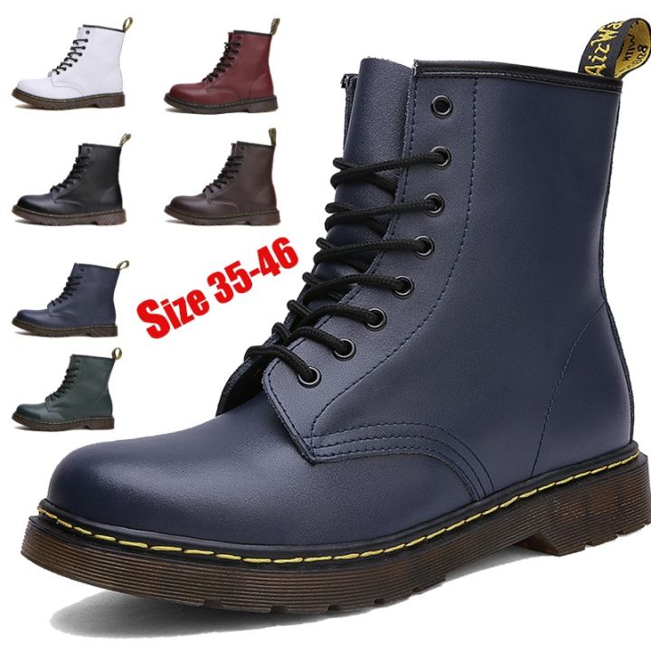 Dr Martens 1460 Men's Casual Boots Brand Martins Waterproof Couple ...