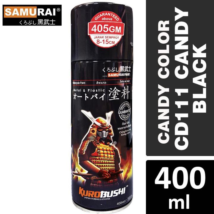 SAMURAI PAINT CANDY BLACK CD111* | Lazada PH