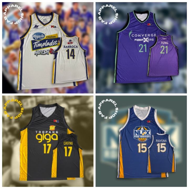 FABS APPAREL NEW PBA COLLECTIONS BASKETBALL JERSEY FOR MEN | Lazada PH