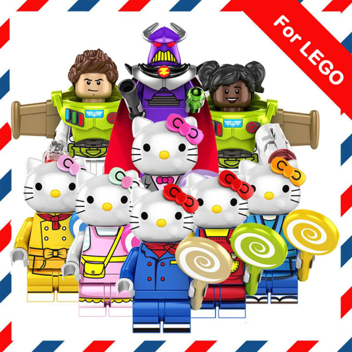 Hello Kitty Minifigures Building Blocks Toys Story Zachs Lightyear ...