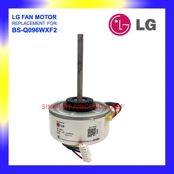 LG Indoor Fan Motor LG BS-Q096WXF2 Replacement Motor Indoor Unit Fan ...