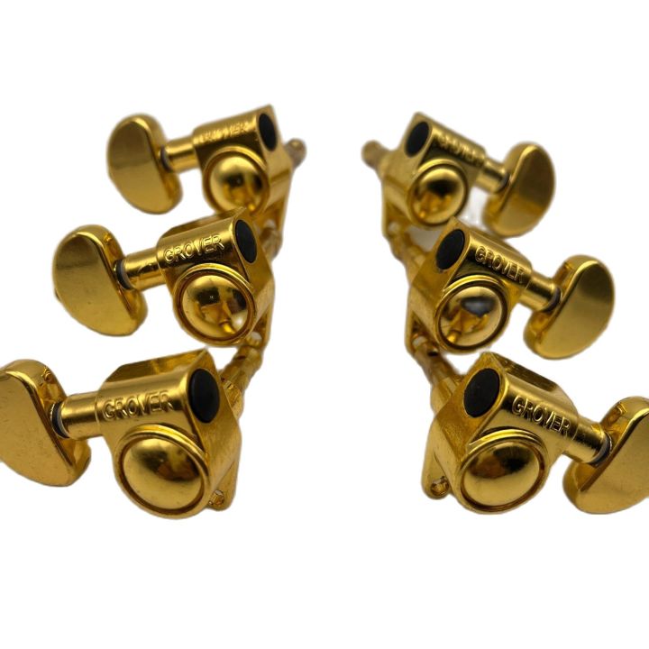 Classic 3R+3L GROVER Gold Guitar Machine Heads Tuners Guitar ...