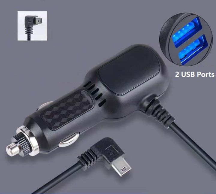 DC 5V 2A Mini USB Car Power Charger Cable GPS Camera 3 Meter / DVR 3.5M ... DC 5V 2A Mini USB Car Power Charger Cable GPS Camera 3 Meter / DVR 3.5M ...