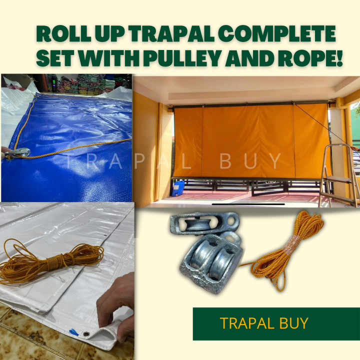 6FT x 10FT ROLL UP TRAPAL S400 MAYAMA & MARUYAMA TOLDA LONA ...