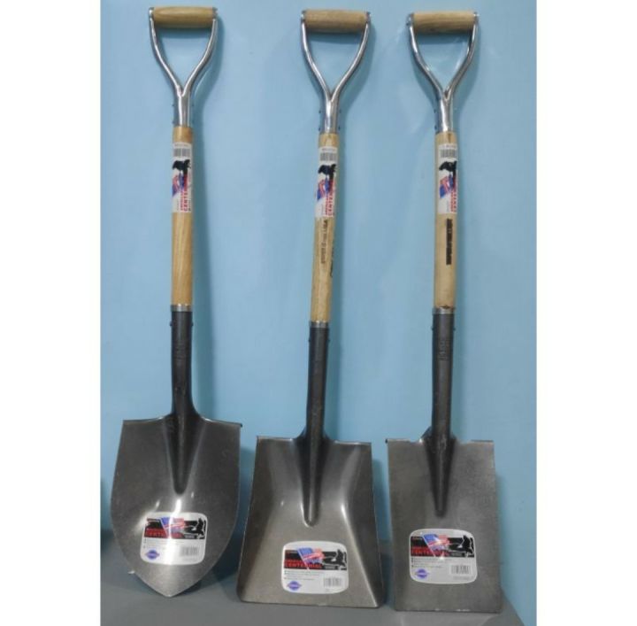 Shovel Pala USA American Eagle Centennial Round Point / Square / Spade ...