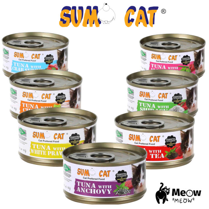 Sumo Cat Premium Tuna Cat Canned Food / Wet Food -80g | Lazada