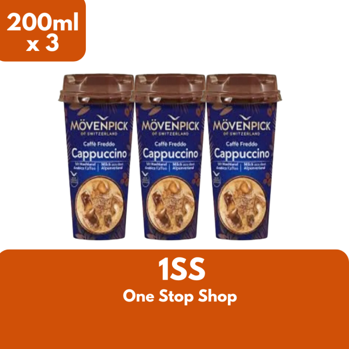 Movenpick Caffe Freddo Cappuccino 200ml x 3 | Lazada PH