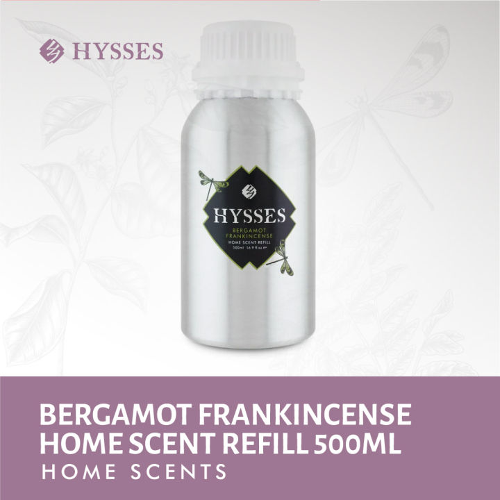 Hysses Home Scent Refills Bergamot Frankincense 500ml | Lazada