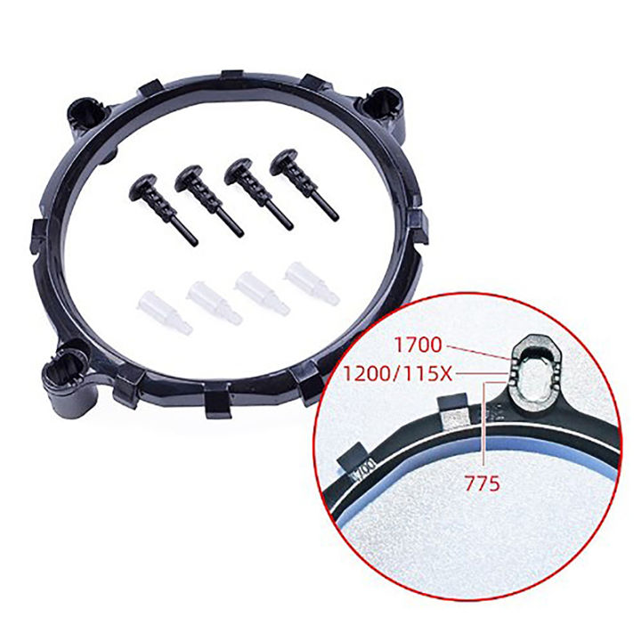 YYDS💕 775-115X-1700 9 in1 CPU Cooler Fan Bracket PC Radiator Cooling ...