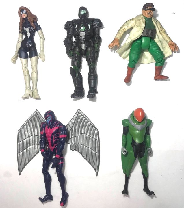 {GOT} TOYBIZ Marvel Legends SPIDER WOMAN TITANIUM MAN (Movie) DOC OCT ...