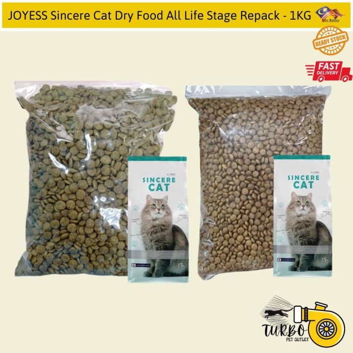 JOYESS Sincere Cat Dry Food All Life Stage (Ocean Fish/ Seafood)Repack ...
