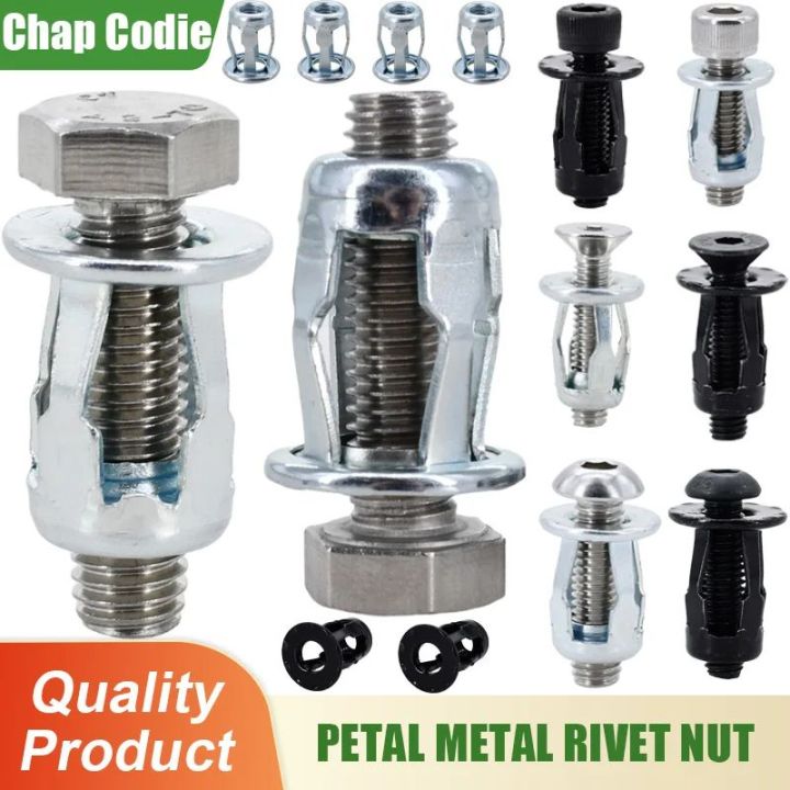 Wholesale M4 M5 M6 Petal Shape Rivet Nut Screw Bolt Kit Expansion Metal ...