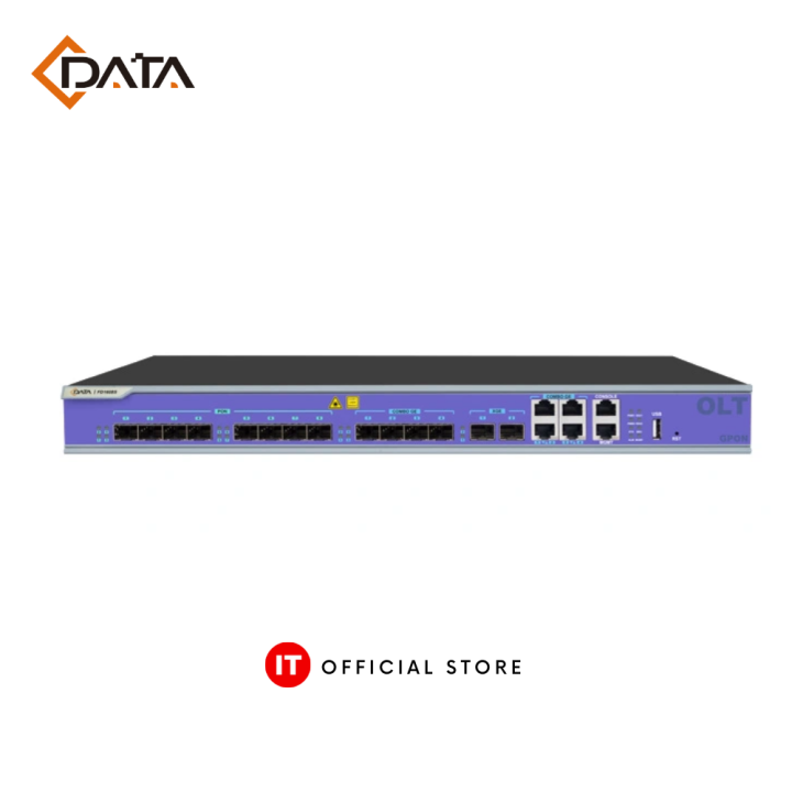 CDATA OLT FD1608S-B1 - 8PON GPON OLT with Dual AC Power Supply, w/ (8 ...
