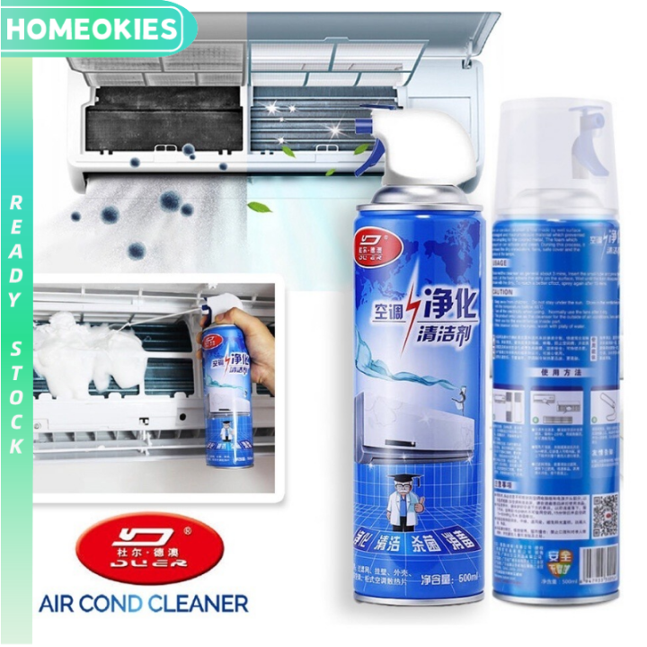 500ML Aircon Cleaner Spray Earth Aircon Coil Cleaner Aircon Cleaning ...