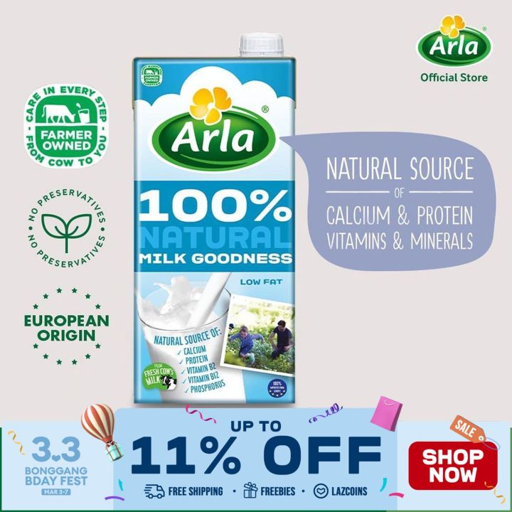 Arla Low Fat Milk 1L | Lazada PH