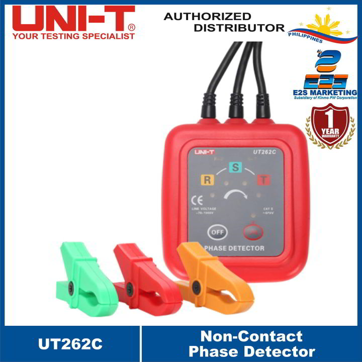 Uni T Ut 262c Non Contact Phase Detector 3 Phase Sequence Circuit Break