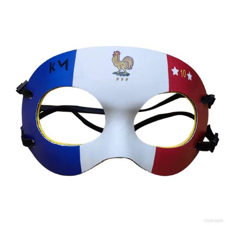 FQ1 UEFA Euro 2024 Mbappe the same mask cosplay Gaul Rooster French ...