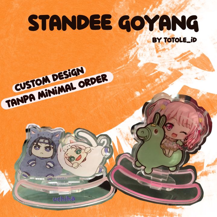 standee goyang standee gerak standee kapal standee custom akrilik ...