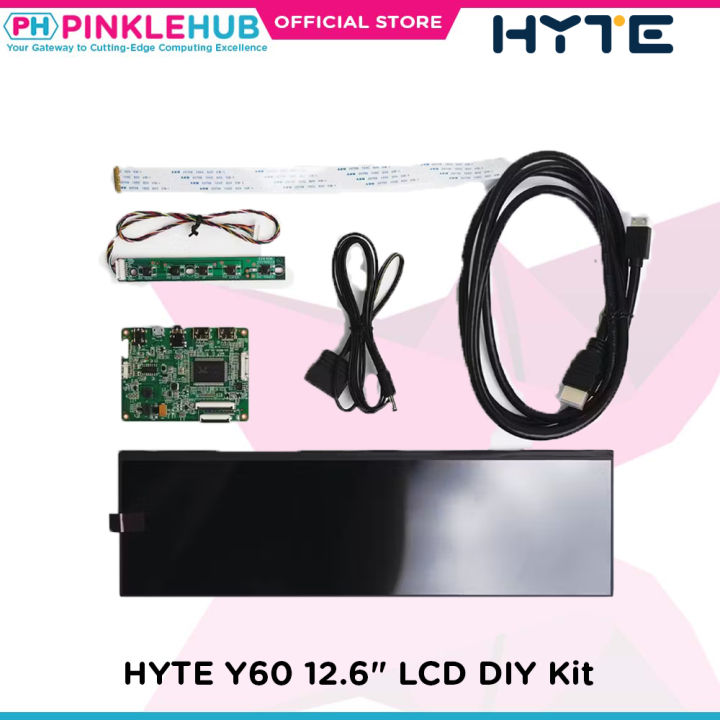 PinkleHub | HYTE Y60 12.6" LCD DIY Kit (CS-HYTE-Y60LCD-DIY) | Lazada PH