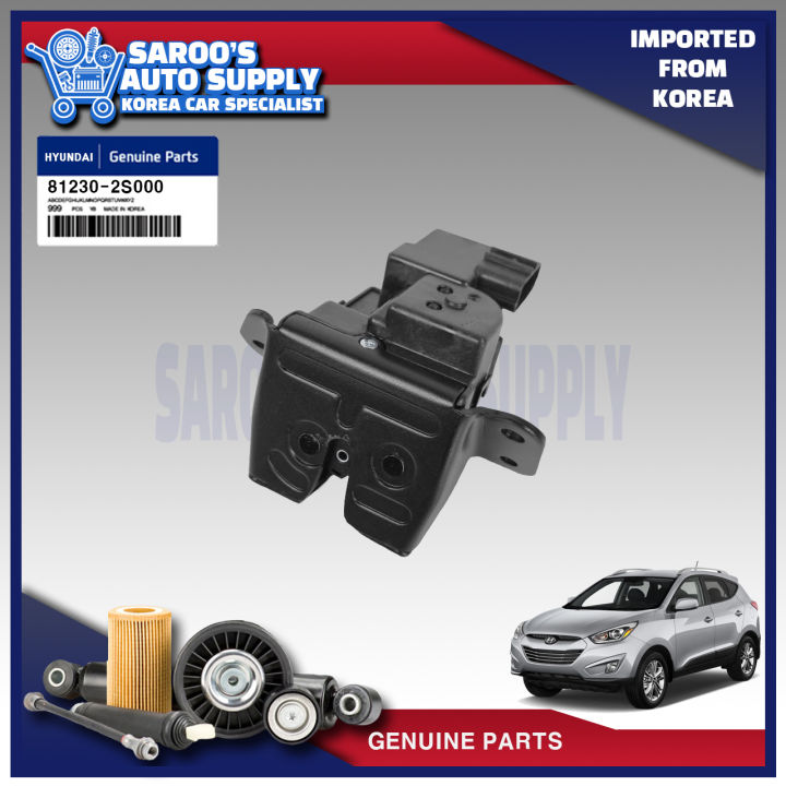 [Genuine] Trunk Latch / Tailgate Latch For Hyundai Tucson , 2010-2015 ...