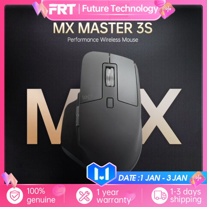 Logitech Mx Master 3s Wireless Mouse For Pc Laptops Business Office