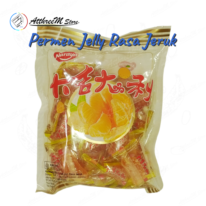 Permen Naraya Jelly Rasa Jeruk 500 Gram | Lazada Indonesia